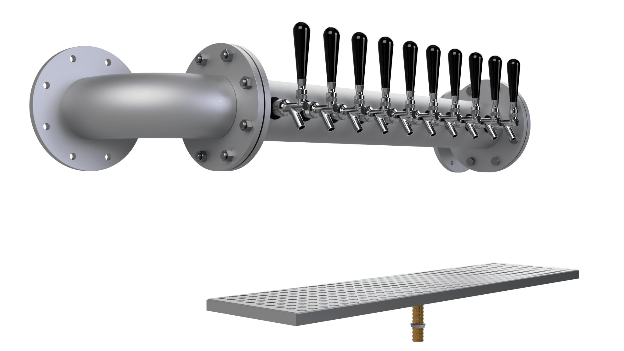 Industrial Brew Pipe | Chill-Rite 32