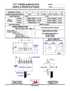 THT TOWER CUT SHEET | Chill-Rite 32